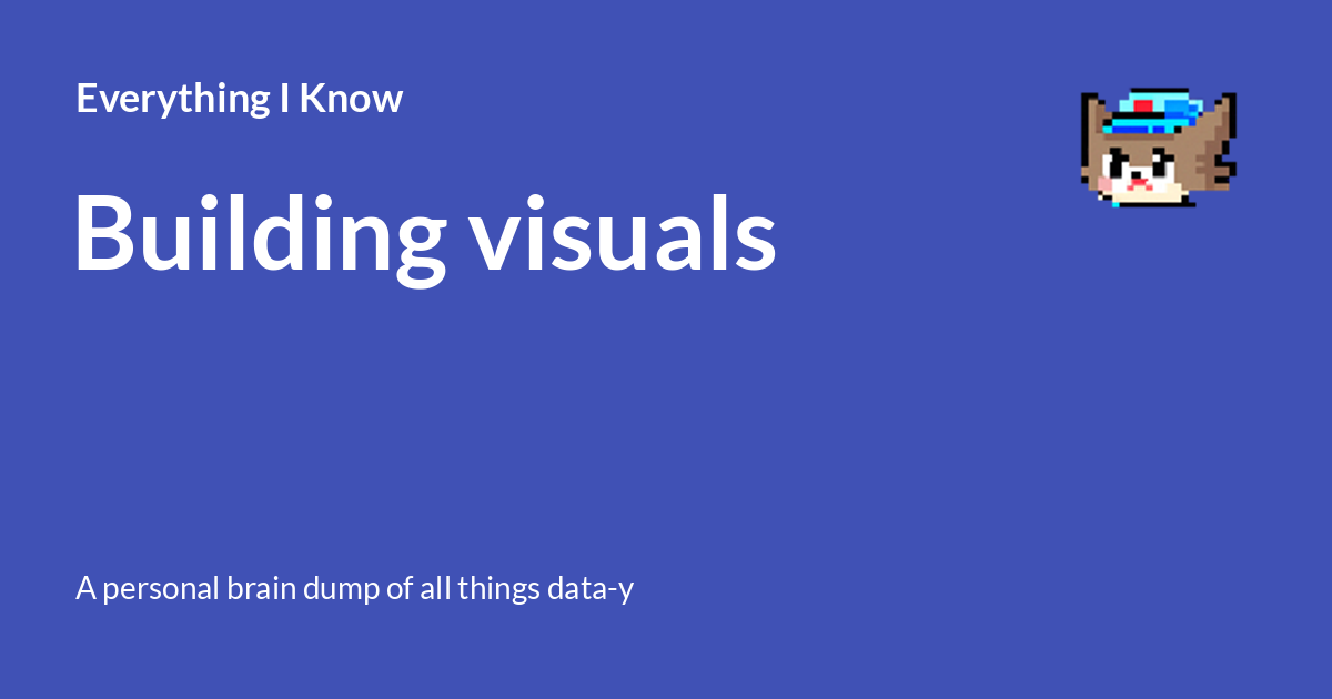 Building visuals - Everything I Know